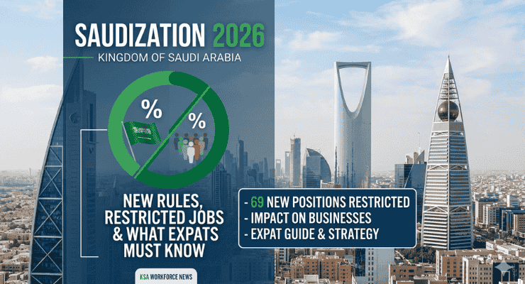 Saudization 2026 Saudi Arabia – New Job List & Expat Guide.